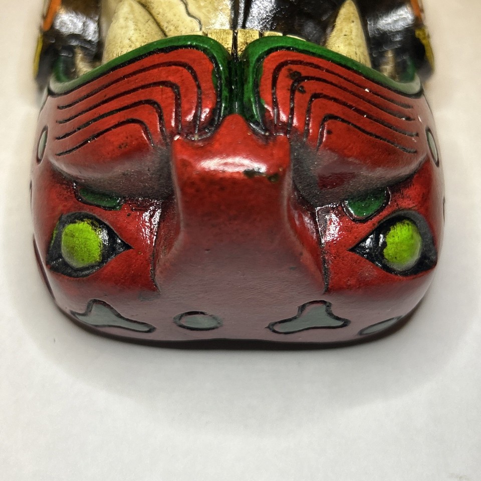 Mayan Aztec Hand Painted Face Warrior Mask Wall Decor 6” X 4” | eBay