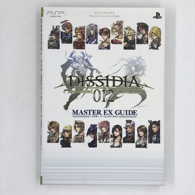 Dissidia 012 Final Fantasy Master EX Guide V Jump Books 2011 PSP Square Enix | eBay