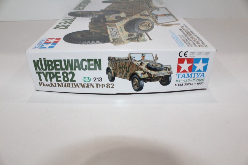 1/35 Scale Tamiya German Pkw.K1 Kubelwagen Type 82 Model Kit #35213 | eBay