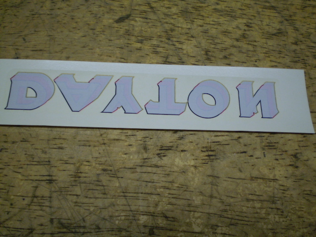 LIQUIDATION SALE! NOS Vintage Dayton Bicycle Decal | eBay