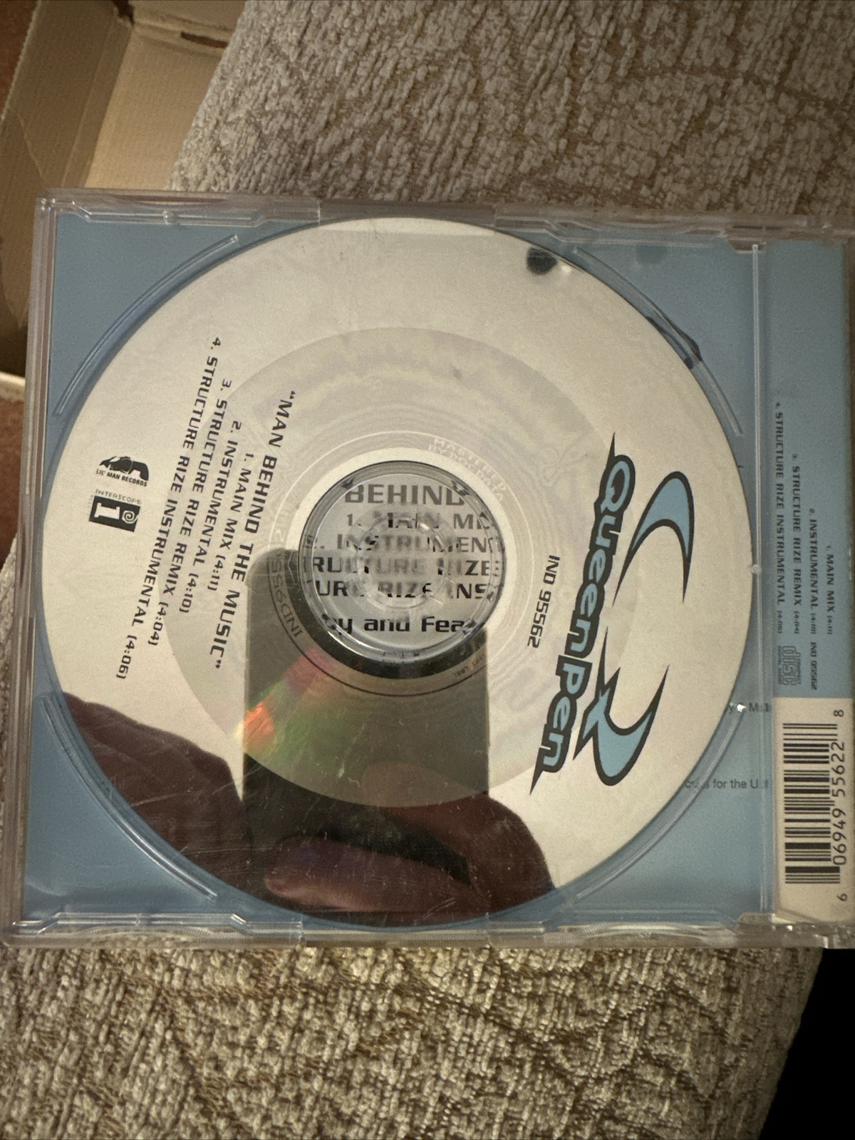 Queen Pen - Man Behind The Music 4 Track Hip Hop / Rap CD Single | eBay