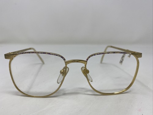 Boulevard Boutique 4107 COL. GOLD/BLUE MARBLE 48-18-135 Eyeglasses ...
