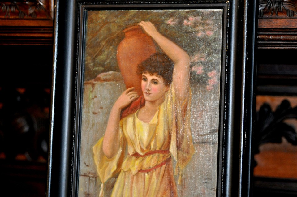 old Academic Salon Painting | eBay