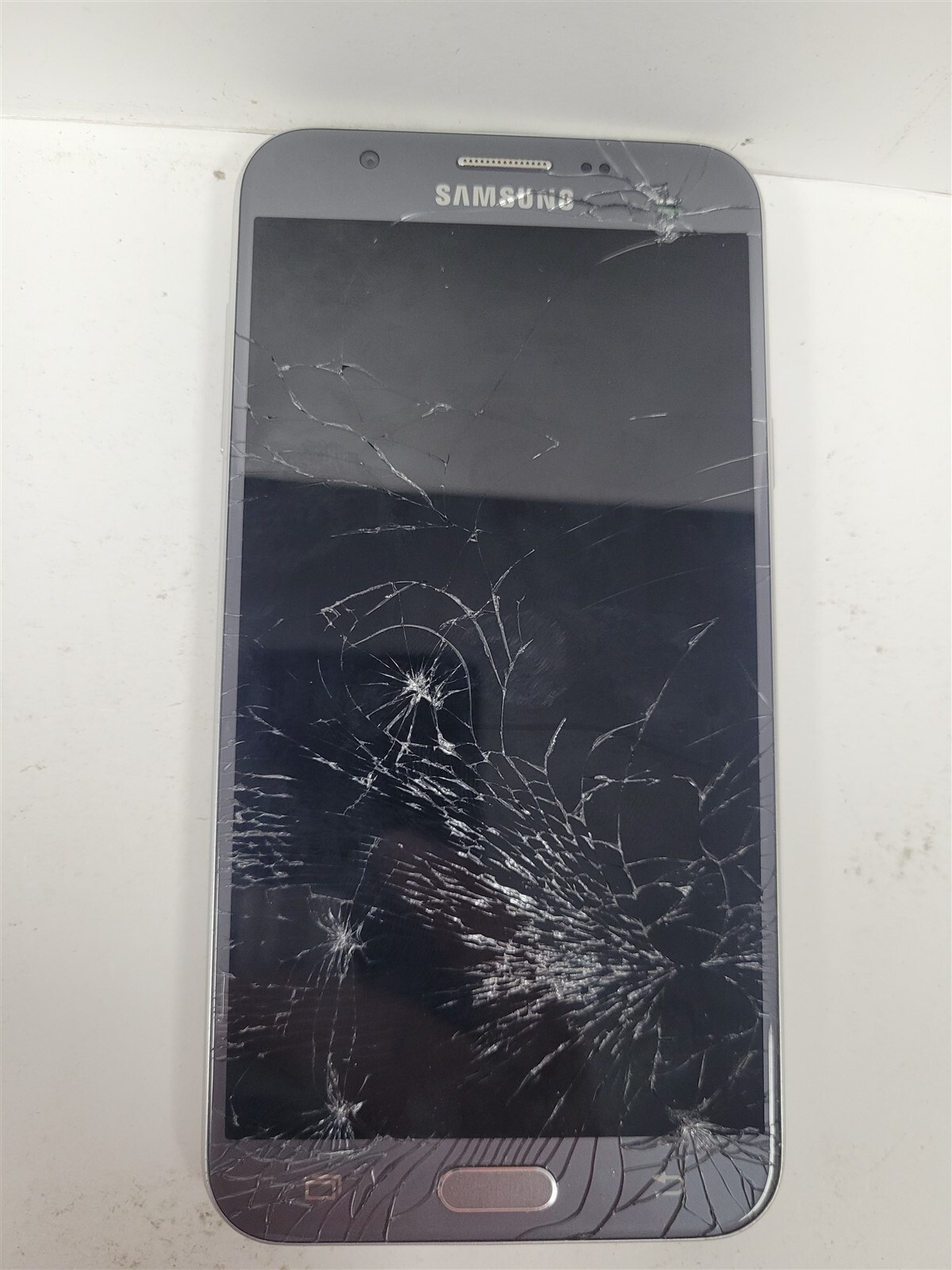 Samsung Galaxy J7 V 16gb Silver SM-J727V (Verizon) Damaged CD3952 ...