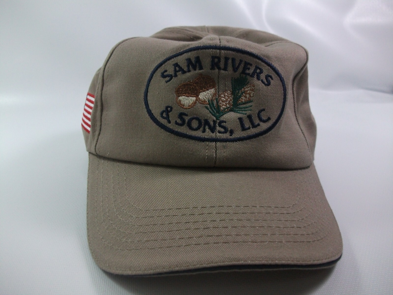 Sam Rivers & Sons Est 1974 US Flag Hat K Products Bei… - Gem