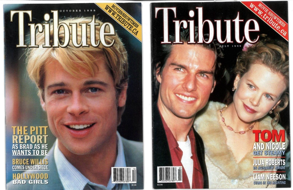 Tribute / Cineplex lot of your choice of 5 magazines from Canadian ...