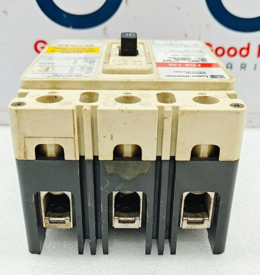Cutler Hammer FDB 14K FDB3125L INDUSTRIAL CIRCUIT BREAKER 125AMPS ...