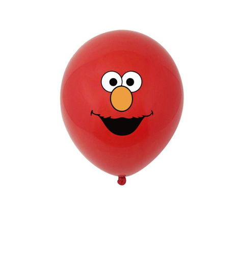 NEW ELMO PARTY THEME LATEX BALLOONS 10 PER PACK (1) | eBay Australia