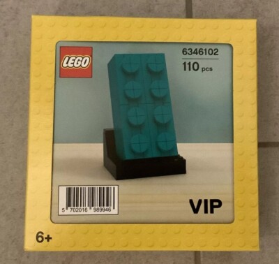 LEGO® VIP Promotional 2x4 Teal Türkis Stein Brick (6346102) neu OVP | eBay