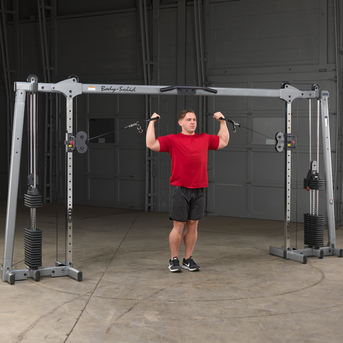 Body Solid GDCC250 Selectorized Deluxe Cable Crossover for sale online ...