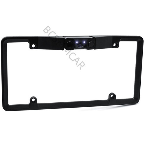 License Plate Parking Sensor Car Radar Rearview Backup Cam Step-Up ...