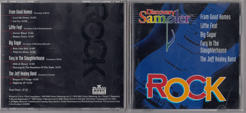 Discovery Sampler - Rock Volume One CD 1995 BMG ROCK | eBay