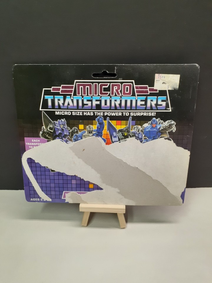 Transformers Original G1 1989 Micromaster Air Strike Patrol Card Back ...