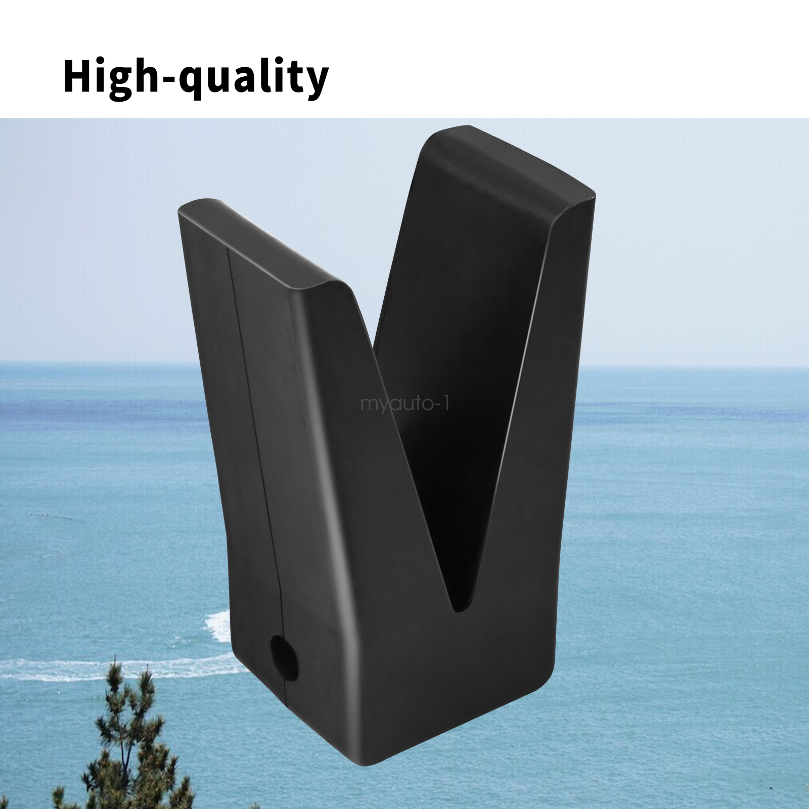 181440 Rubber V-block with hole fits Tracker Marine Transom saver | eBay