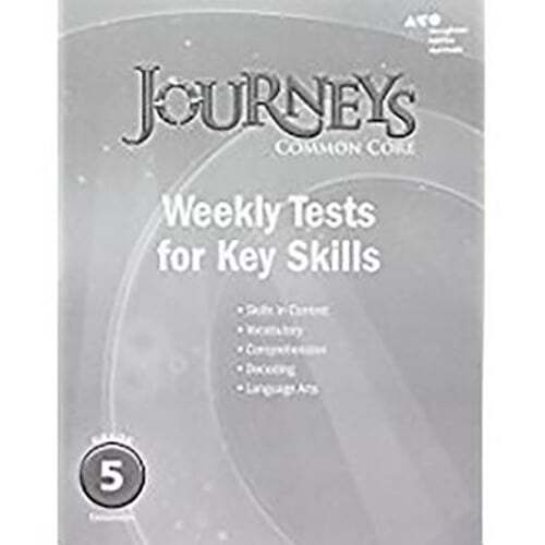 Houghton Mifflin Harcourt Journeys: Common Core Weekly Assessments ...