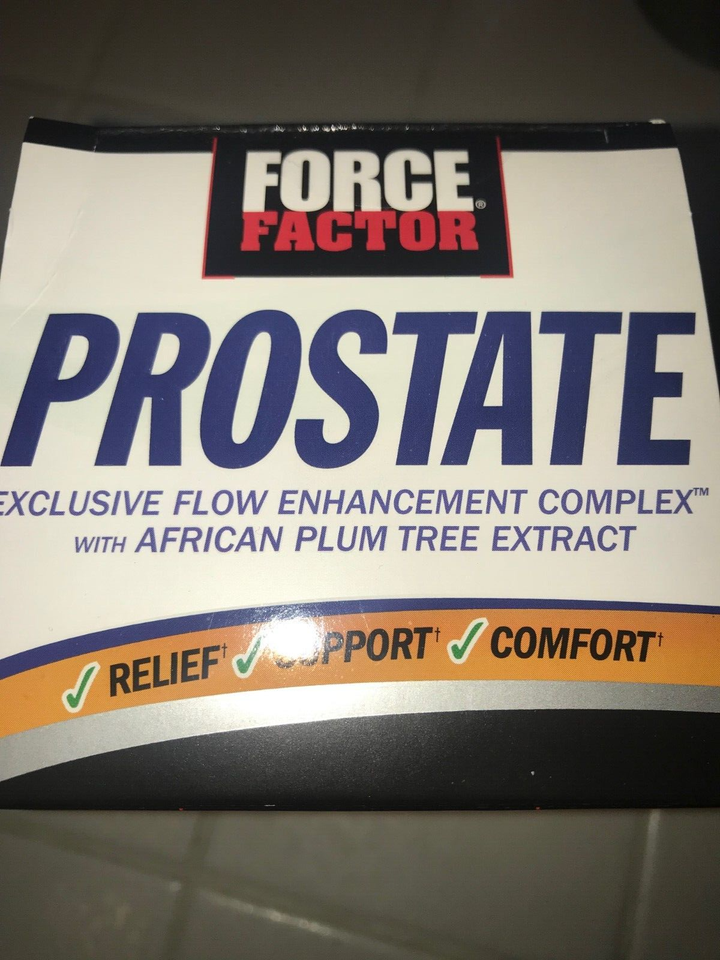 Force Factor Prostate Support Supplement (120 ct) Saw Palmetto African ...
