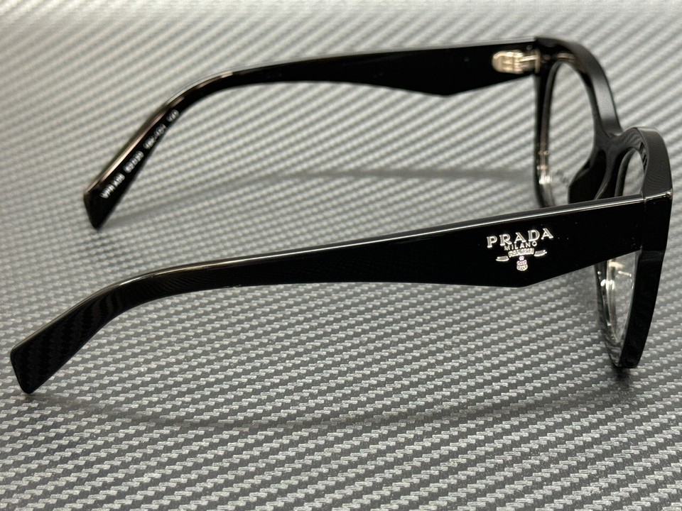 PRADA PR A05V 16K1O1 Black Women's 52 mm Eyeglasses | eBay