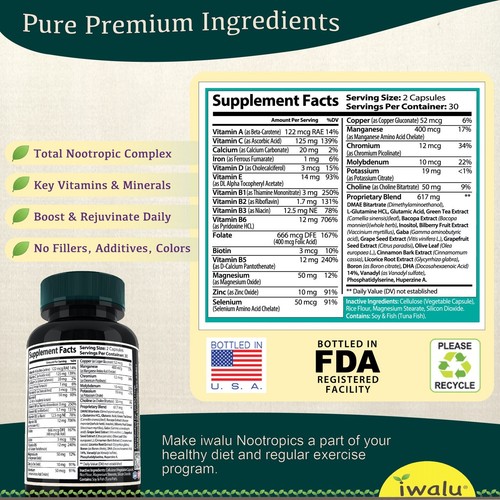 Vitamins To Increase Memory: Unlock Greater Retention Daily Brain ...