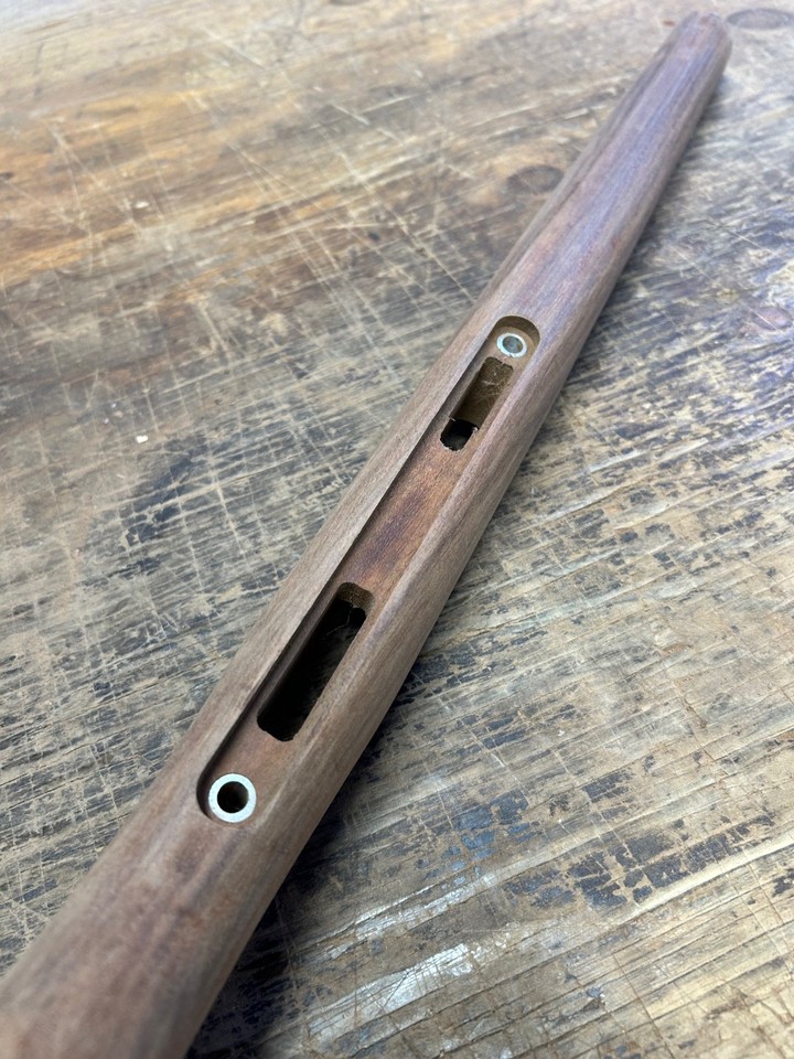 CURLY AMAZING! GRAIN PRECARVED Claro Walnut Rifle Blank Gunstock Stock ...