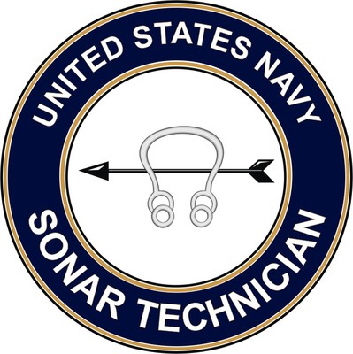Navy Sonar Technician ST 5.5" Die Cut Sticker 'Officially Licensed' | eBay