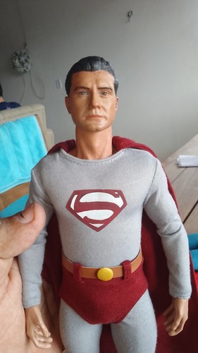 1/6 scale figures Superman George Reeves burgundy color with gray | eBay