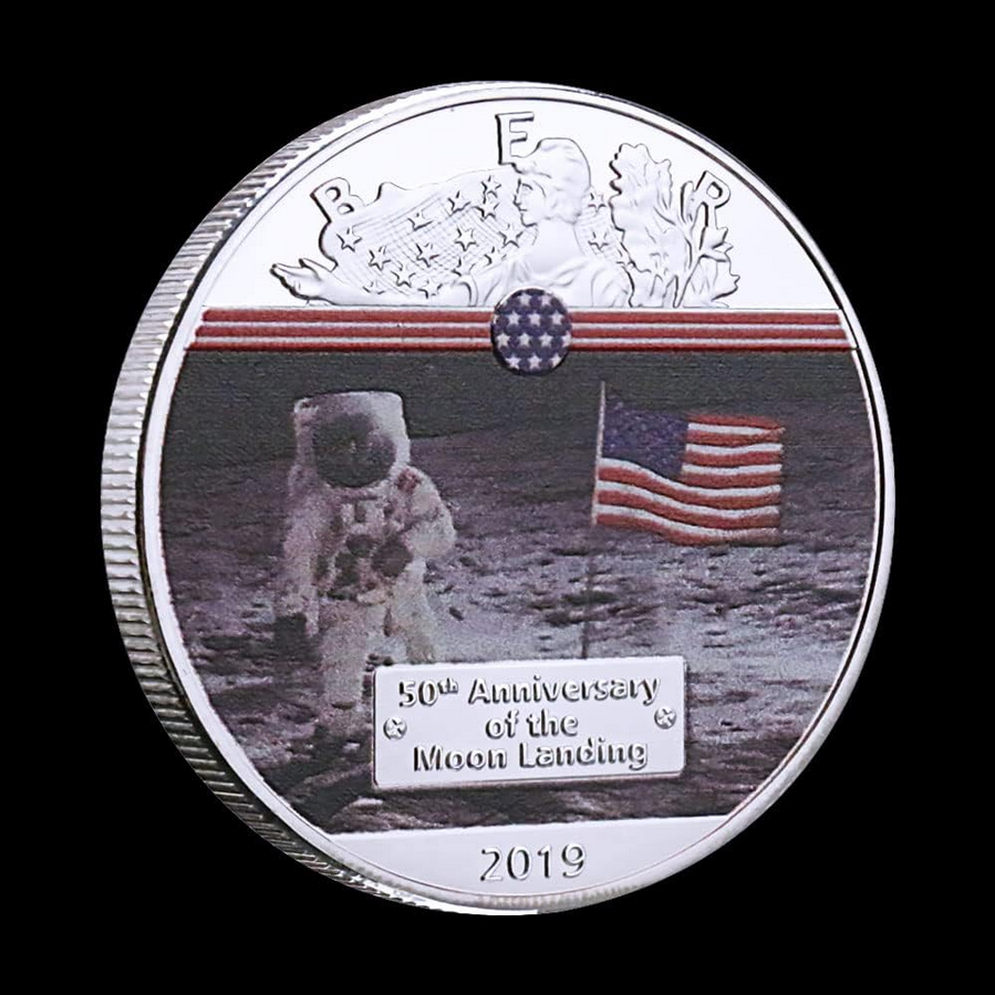 Space NASA Moon Landing 50th Anniversary Coin Collectable Commemorative ...