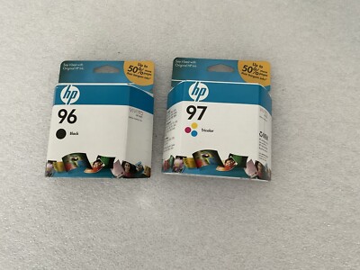 Genuine HP 96 & 97 Ink Cartridges C8767WN C9363WN Date: 2010 & 2010 | eBay