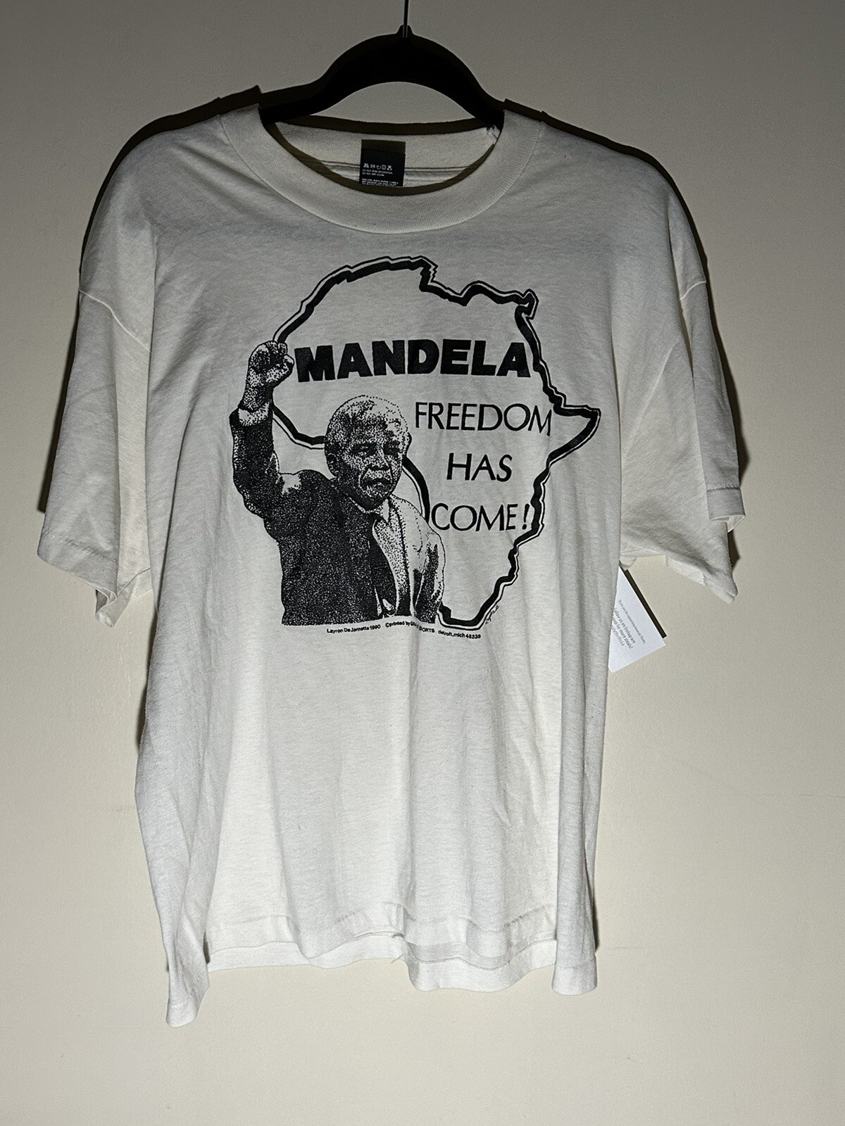 Vintage 1990 Nelson Mandela Freedom Has Come Rare Afr… - Gem
