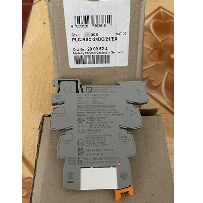 NEW 1PC Phoenix Contact PLC-RSC-24DC/21/EX Relay Module 2909524 SHIP ...