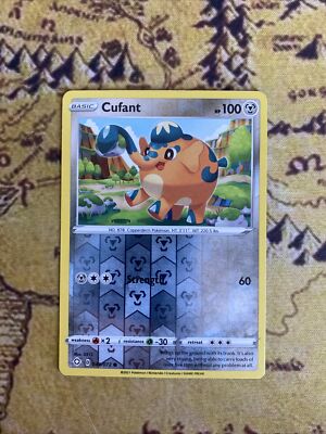Pokémon TCG Cufant Shining Fates 049/072 Reverse Holo Common | eBay