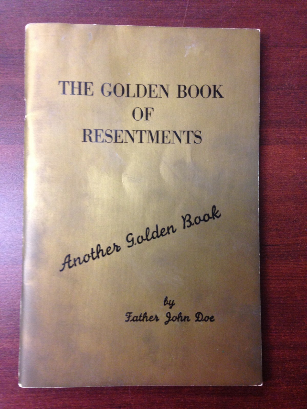 Golden Book of Resentments from Alcoholics Anonymous 1980 PB 201221 | eBay
