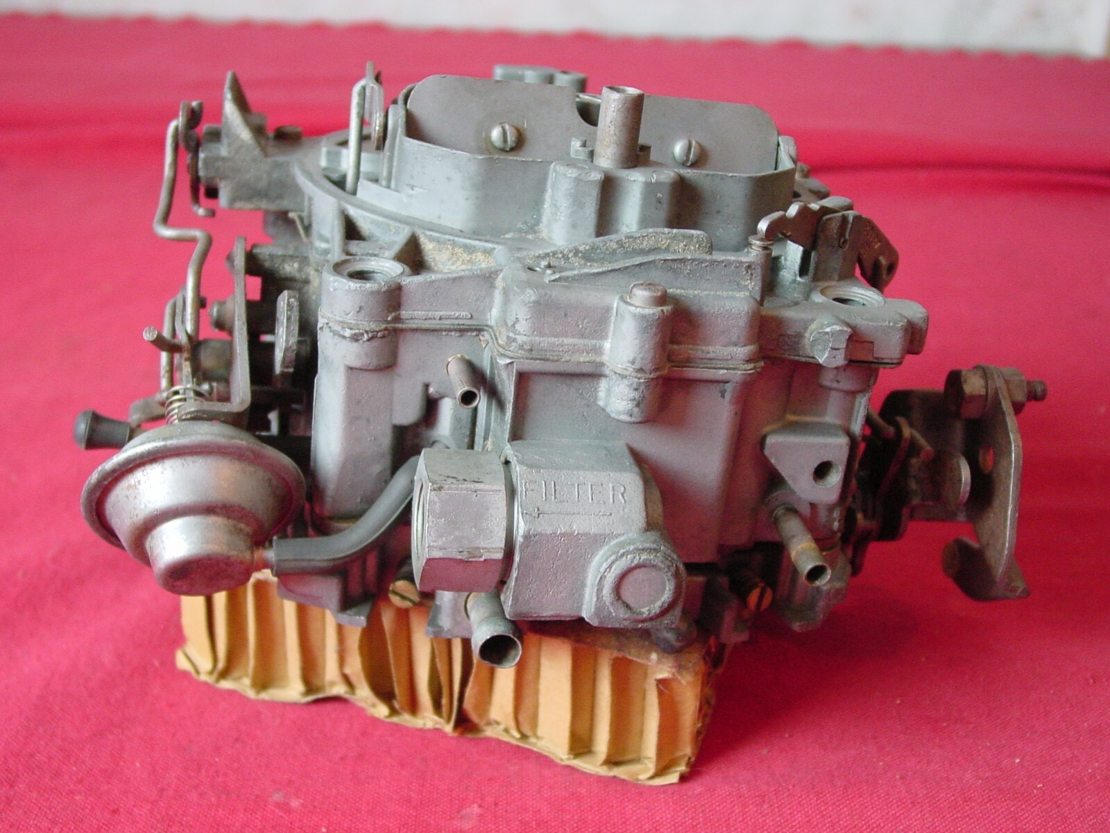 1974 Chevy Z28 Rochester 4bbl Quadrajet Carburetor w/Auto Trans 7044208 ...