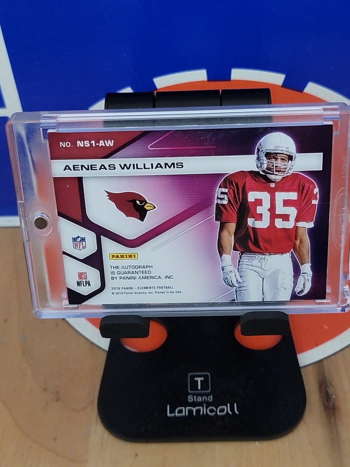 2019 Panini Elements Aeneas Williams Neon Signs /15 #NS1-AW | eBay