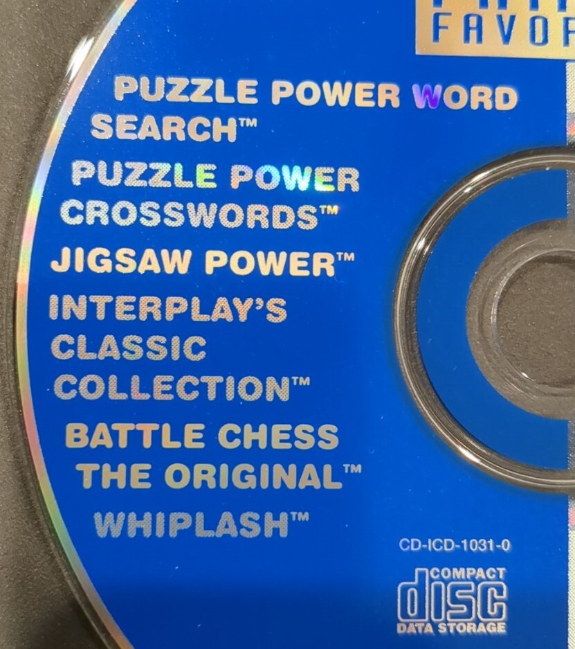 Interplay's Family Favorites: PC Games, Puzzle, Crossword, Battle Chess ...