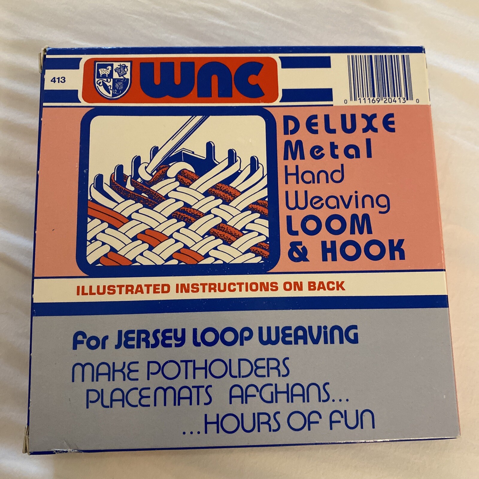 Wool Novelty 413l Deluxe Hand Weaving Loom & Hook for sale online | eBay