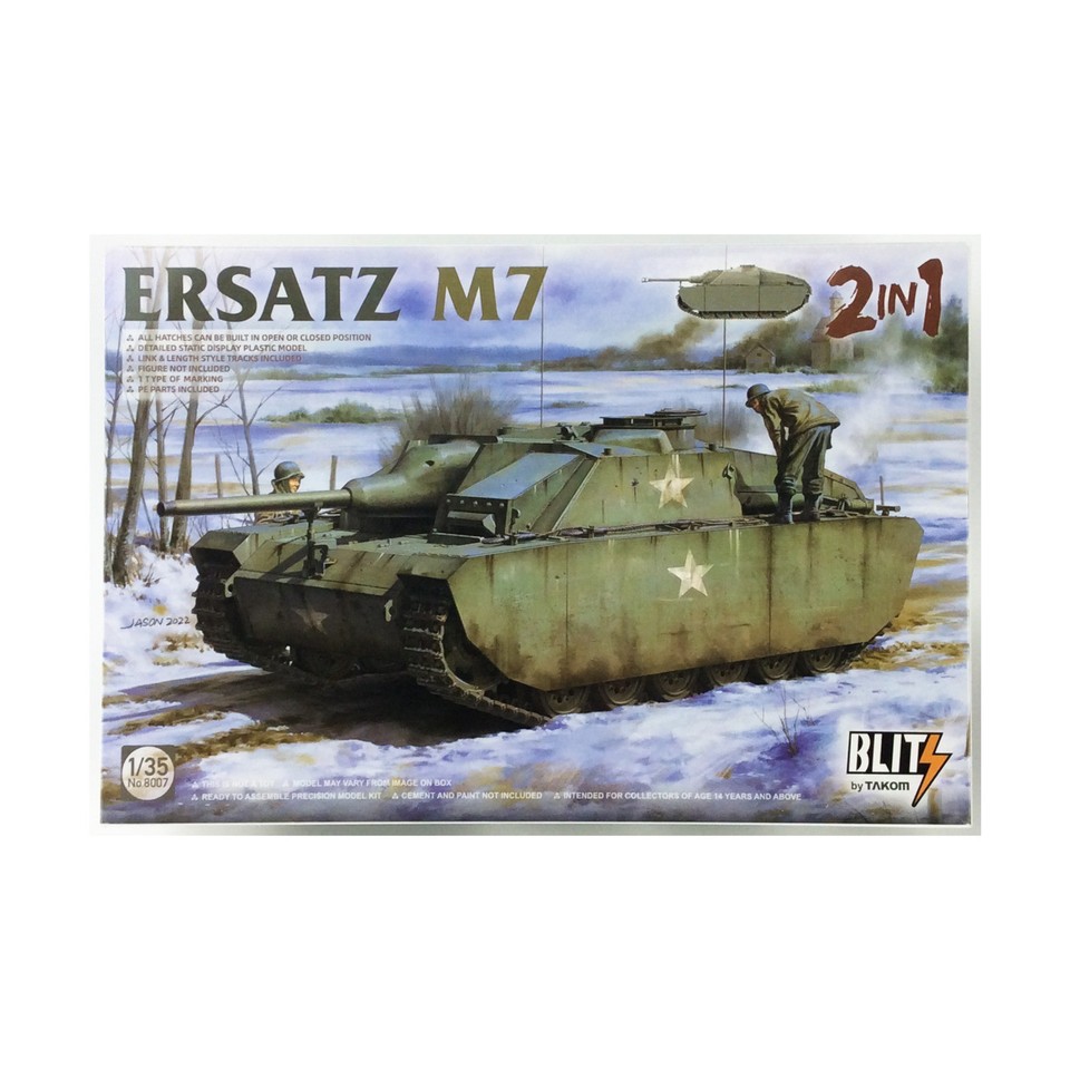Takom Model 1:35 Ersatz M7 2-in-1 New | eBay
