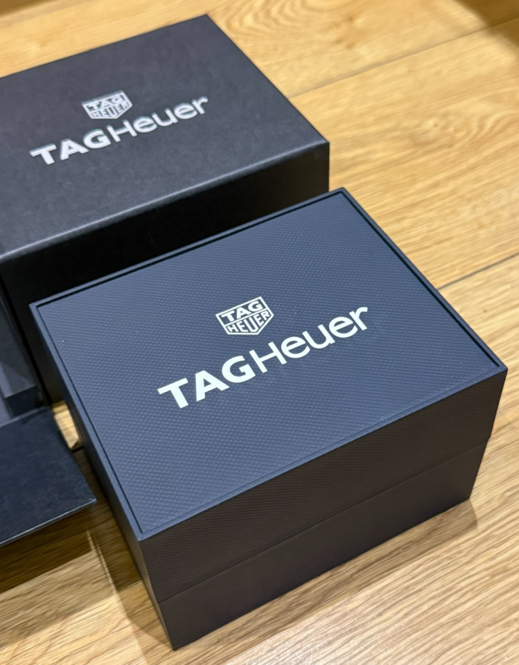 Genuine Original OEM Tag Heuer Swiss Watch Box Case Complete with Outer ...