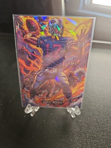 Josh Allen Cracked Ice Custom Card | eBay