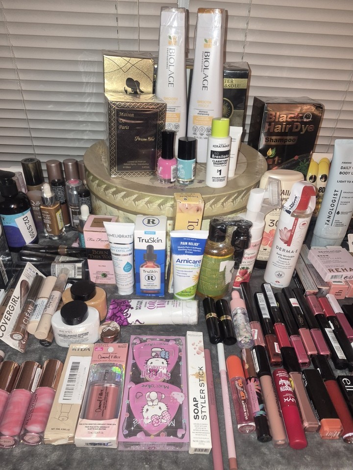 Huge Mixed Beauty Lot Skincare and Makeup Cosmetics All New | eBay