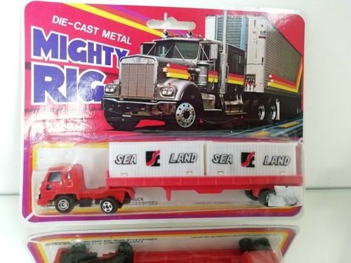 WELLY MIGHTY RIG CONTAINER TRUCK ON CARD | eBay