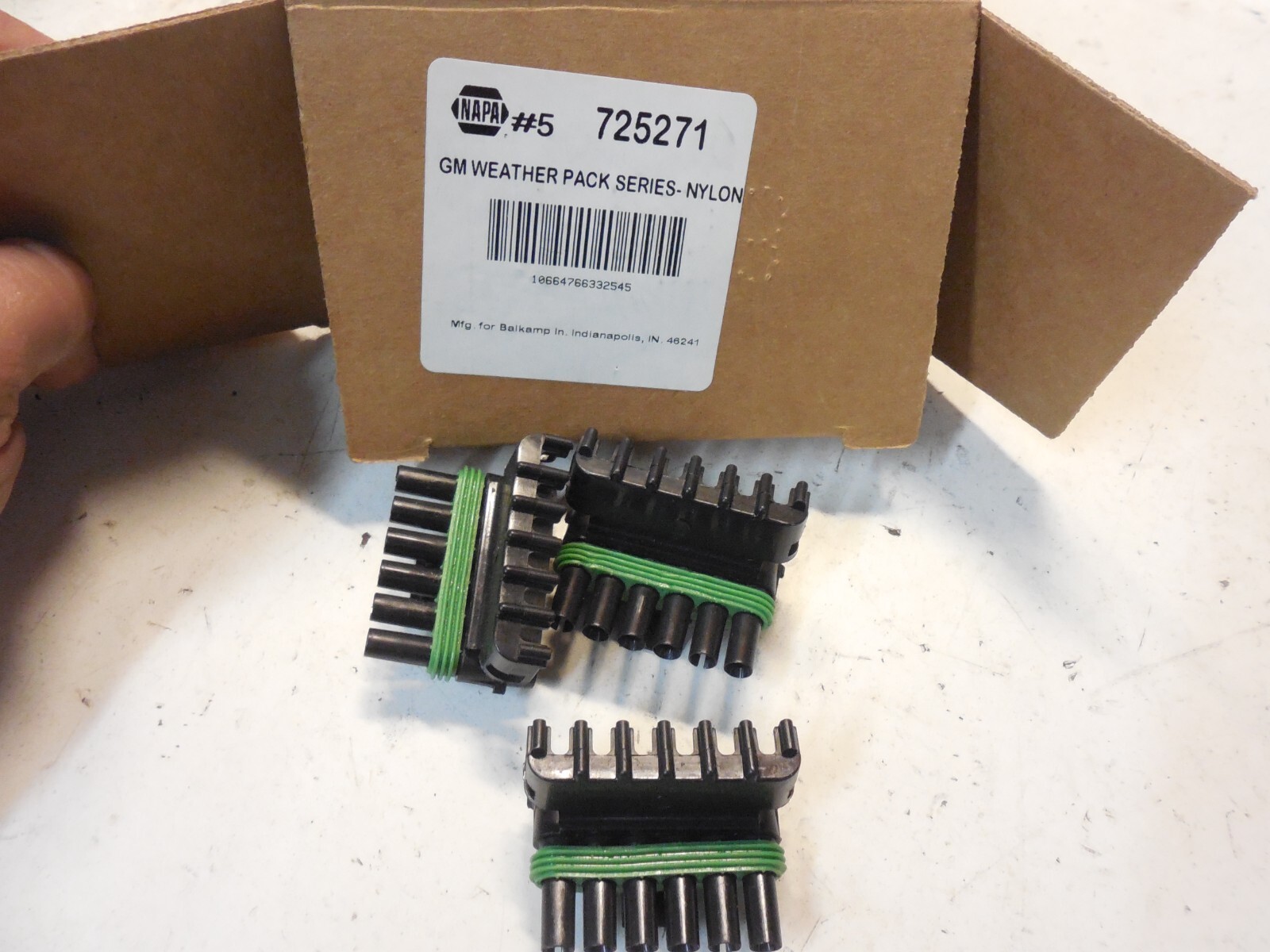 3 NAPA 725271 GM Weather Pack Series - Nylon for sale online | eBay