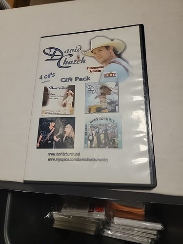 DAVID CHURCH 4 CD A LEGEND FROZE IN TIME, Open Highway, Custom Made ...