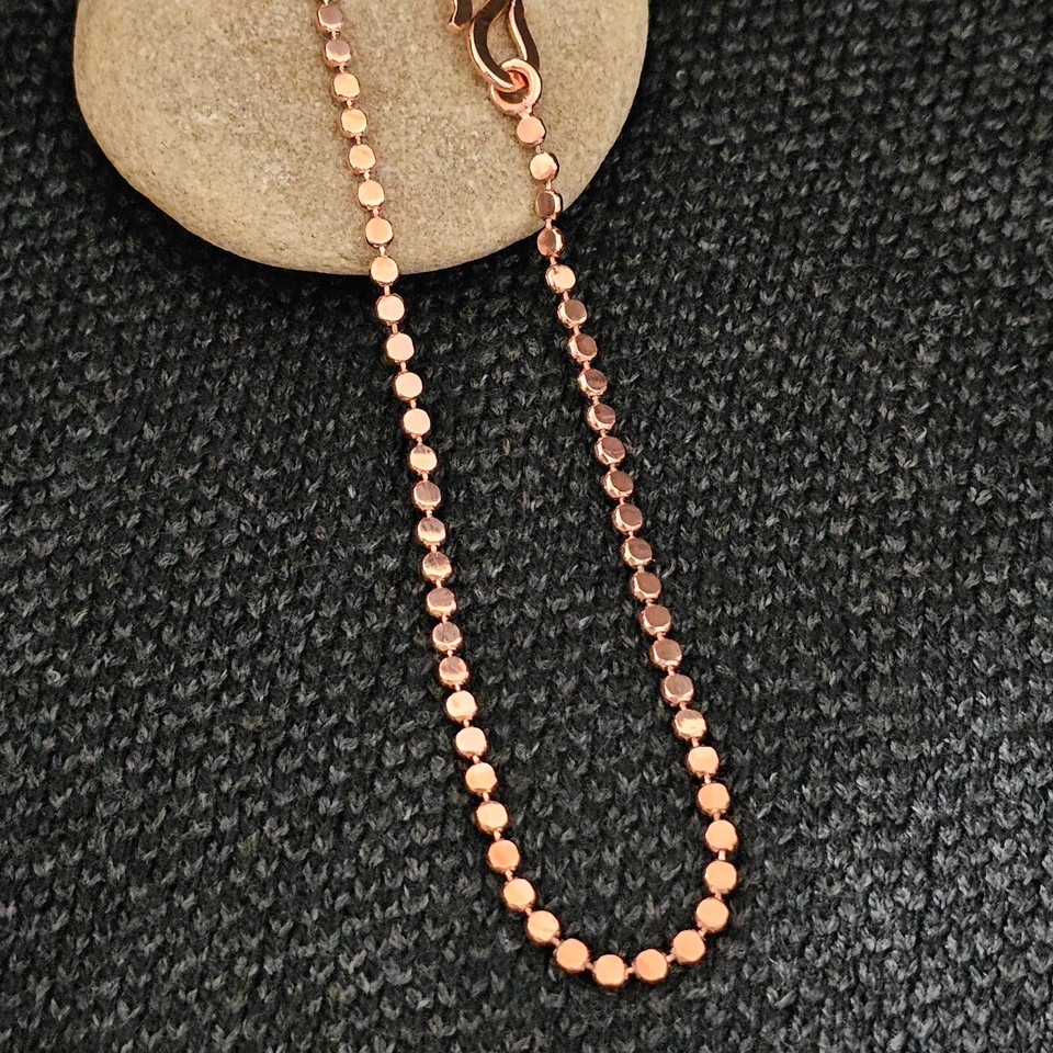 100% Pure Copper Solid Copper Rope Chain necklace UNIQUE SNAKE CHAINS ...