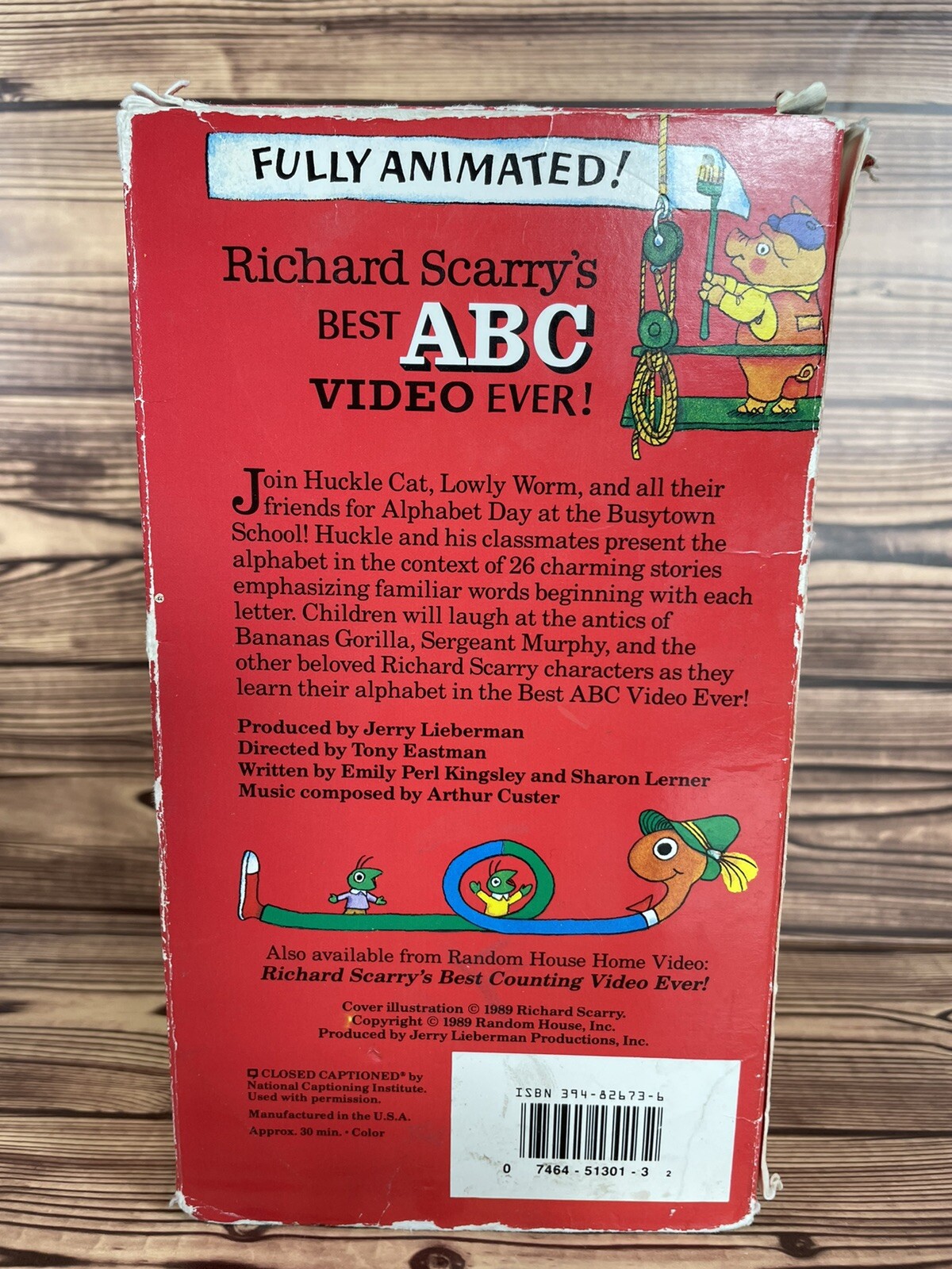 Richard Scarry's Best ABC Video Ever VHS 1989 Random House Video ...