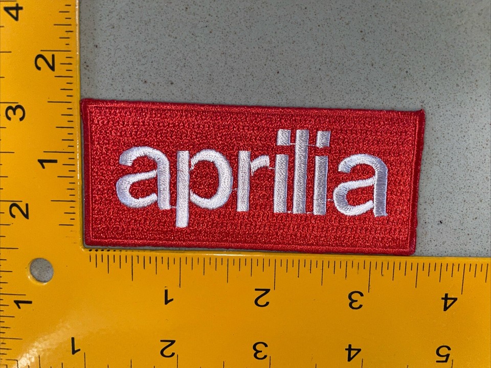 Embroidered Patch - Aprilia Racing Team - Motorcycles - NEW - Iron-on ...