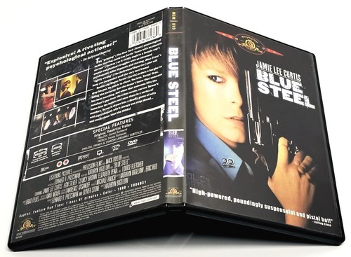 Blue Steel DVD 2002 Jamie Lee Curtis Widescreen/Full Screen Mint Disc ...