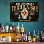 Custom Tequila Bar Sign Home Bar Decor Margarita Bar Metal Sign Pub ...