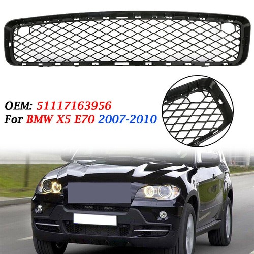 Für BMW X5 E70 2007-2010 Stoßstange Gitter Blende Vorne Mitte Unten ...