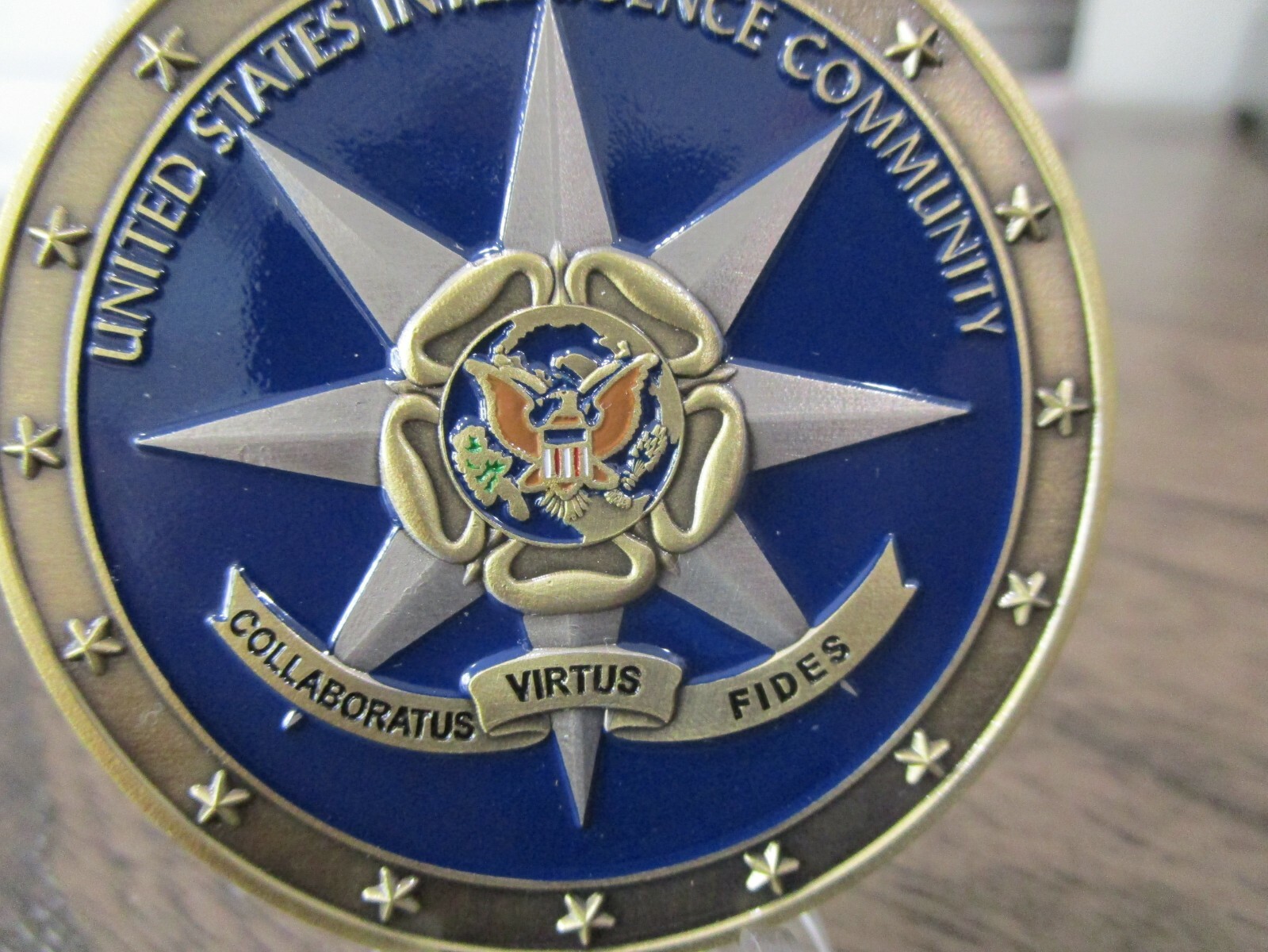 US Intelligence Community NRO NGA IC NSA CIA Grim Reaper Challenge Coin ...