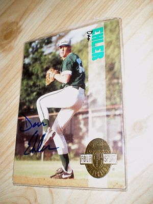 1993 CLASSIC FOUR SPORT DAN EHLER #279 AUTHENTICITY AUTOGRAPH CARD | eBay